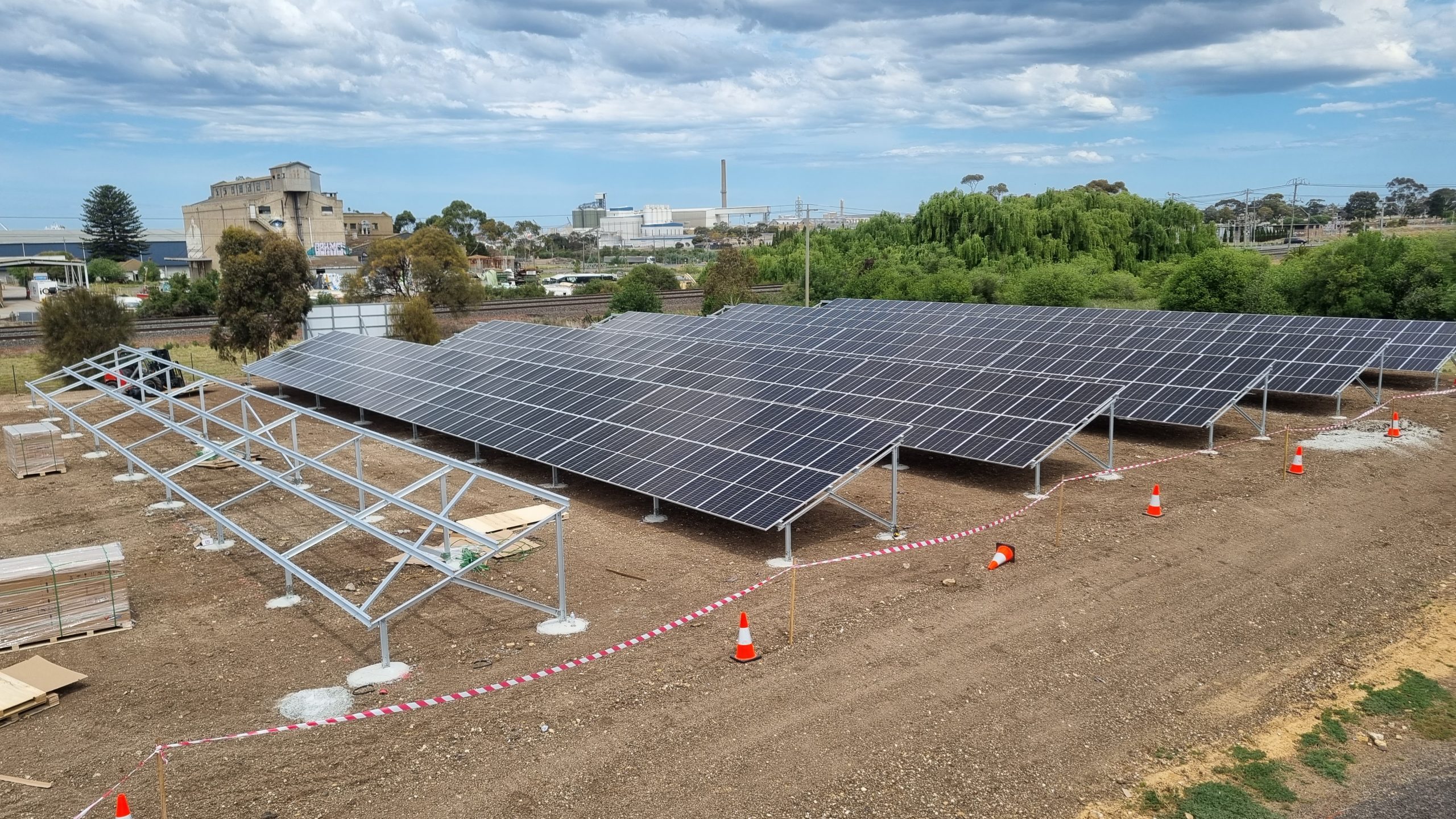 Barwon Water Solar Array | SOLAR MOUNTING SYSTEMS